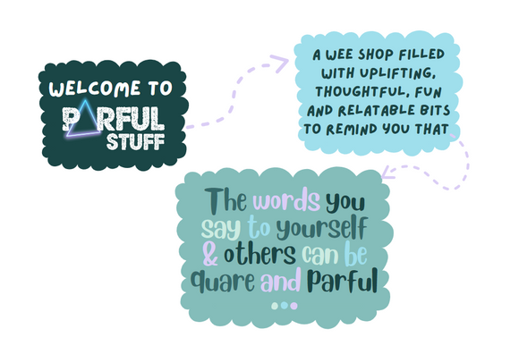 Parful Stuff: Colloquial Affirmations & gifts